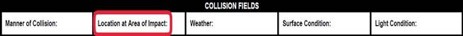 Example of Ramp Crash Location Filled Out